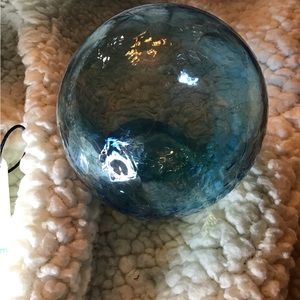 Storage & Organization | Nwt Beautiful Cute And Cleaver Blue Glass ...